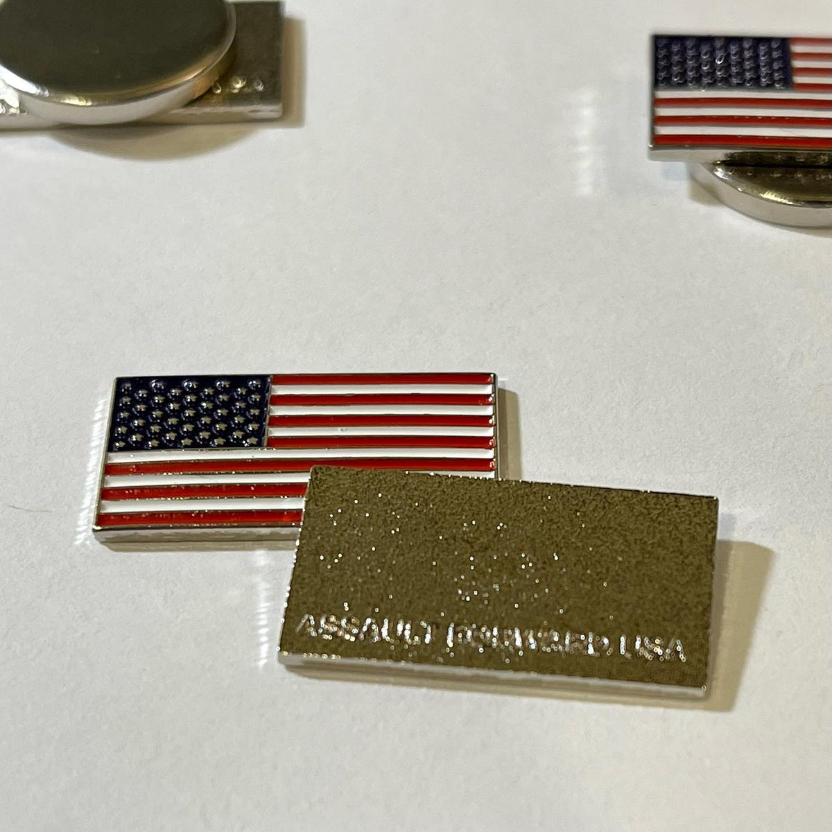 American Flag Lapel Pin - Magnetic Backing – Assault Forward