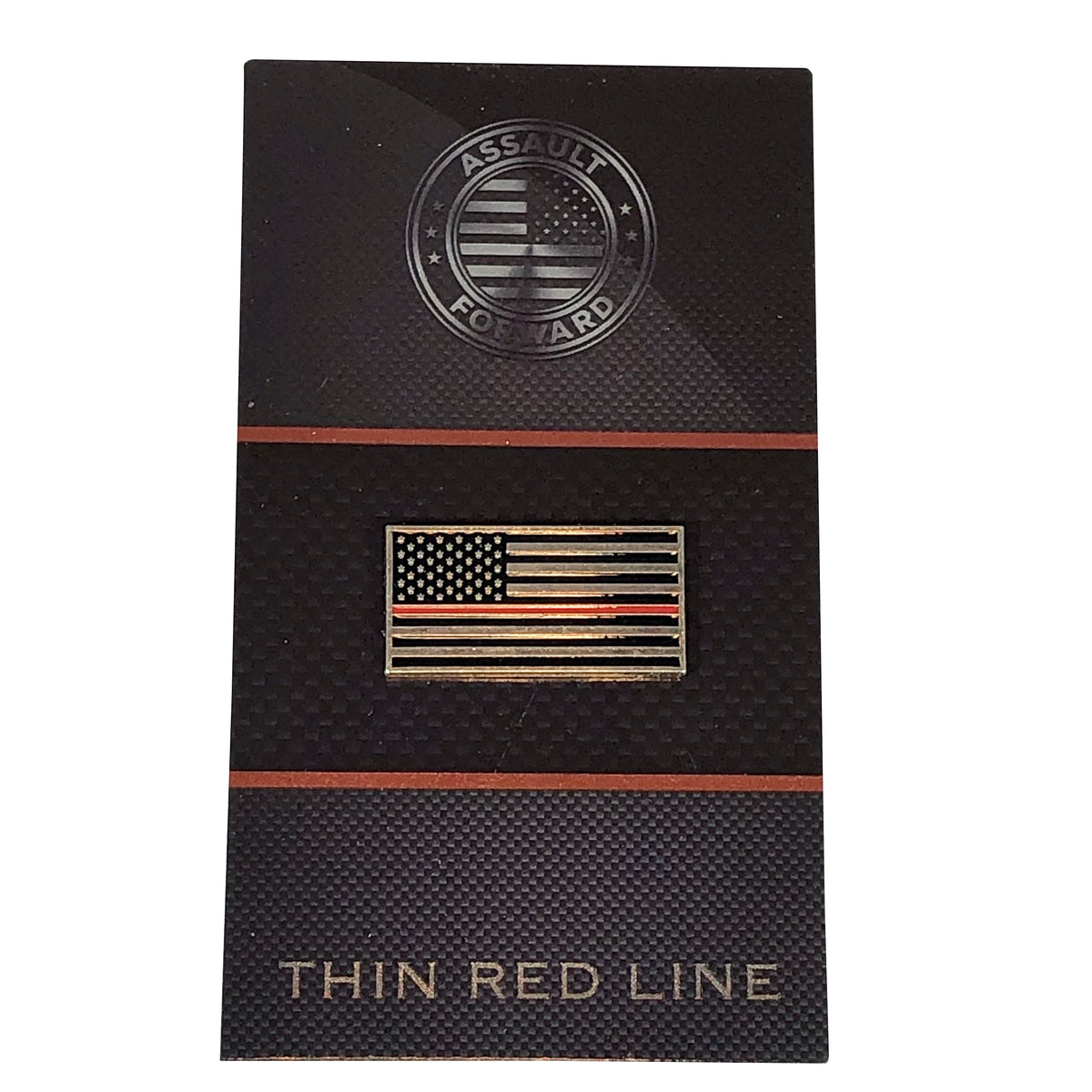 Thin Red Line Lapel Pin | Assault Forward